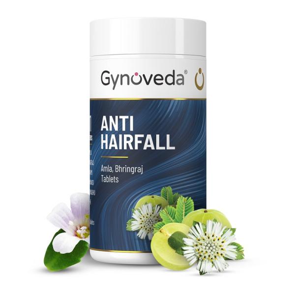 Buy Gynoveda Ayurvedic Anti Hairfall Tablet 240's Online at Best Price - Biotins