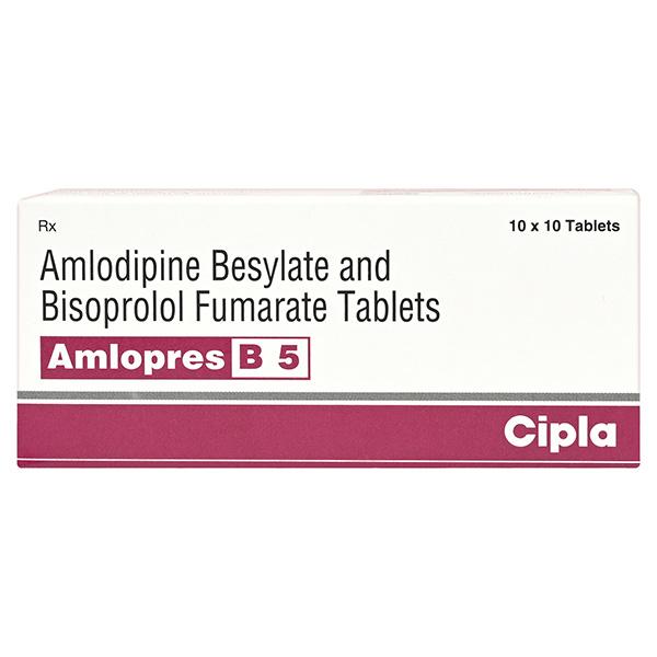 AMLOPRES B 5 Tablet 10's