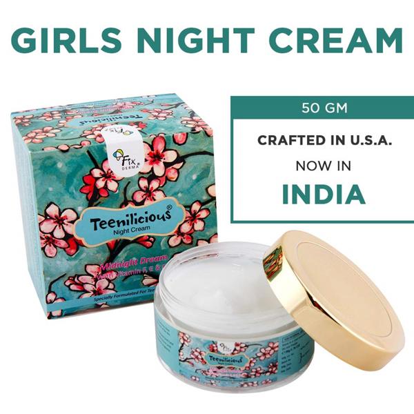 Fixderma Teenilicious Night Cream (Girls) 50 gm Online at Discounted ...