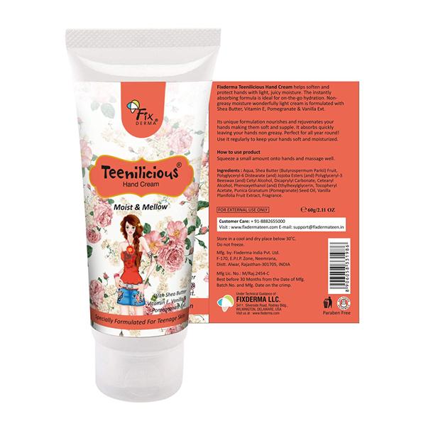 Buy Fixderma Teenilicious Hand Cream (Girls) 60 gm Online at Discounted ...