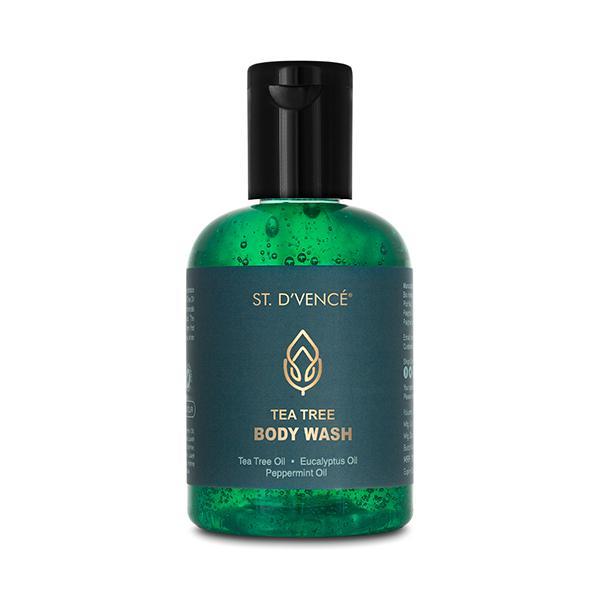 Buy St. D'Vence Tea Tree Body Wash with Eucalyptus Oil & Peppermint Oil ...