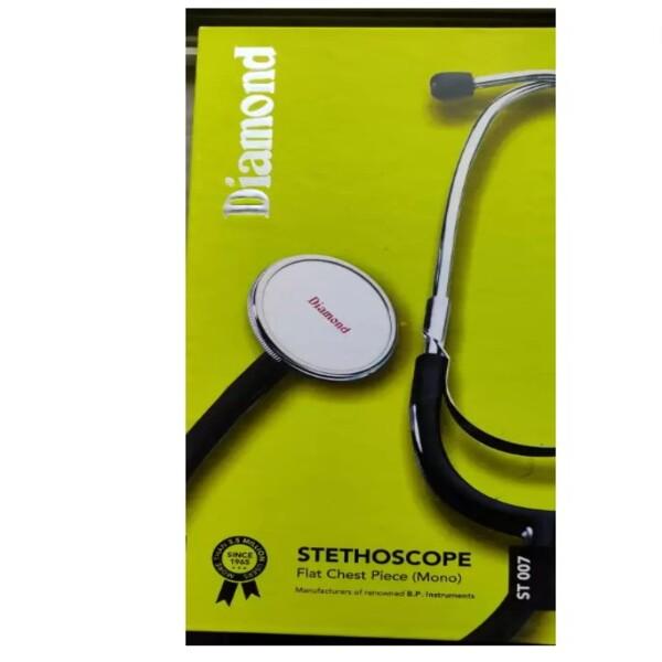 Diamond Flat Chest Piece Mono Stethoscope (ST007) 1's Online at Best ...