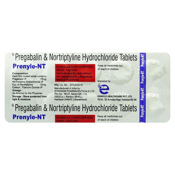 Buy PRENYLE NT Tablet 10's Online at Upto 25% OFF | Netmeds
