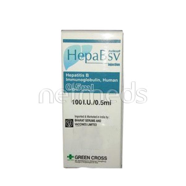 Hepabsv 100IU Injection 0.5ml : Uses, Side Effects, Price | Netmeds