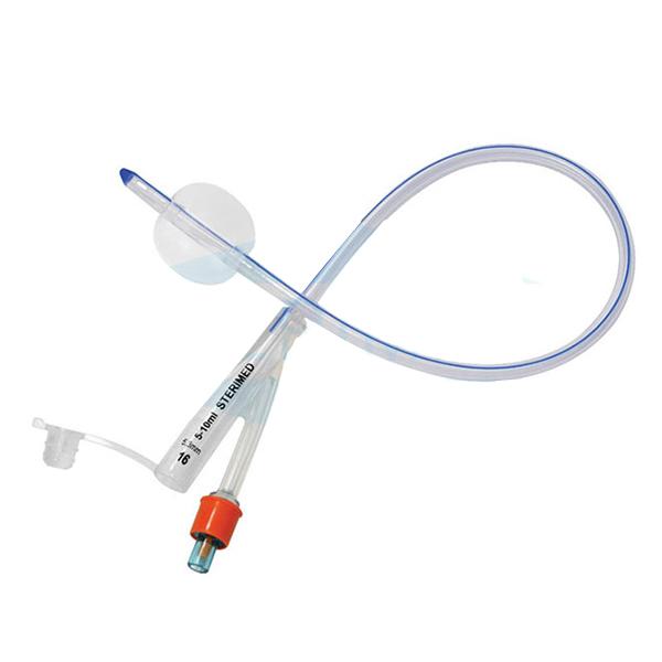 Buy Sterimed 2 Way Silicon Foley Catheter (SMD 517) (FR - 20) 1's ...