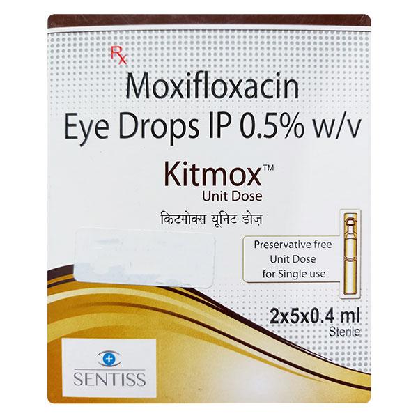Buy KITMOX UNIT DOSE Eye Drops 4ml Online at Upto 25% OFF | Netmeds