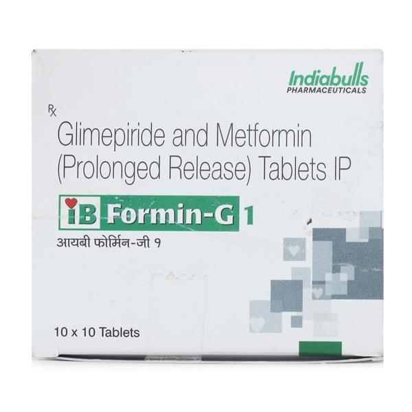Ibformin G 1mg Tablet 10'S