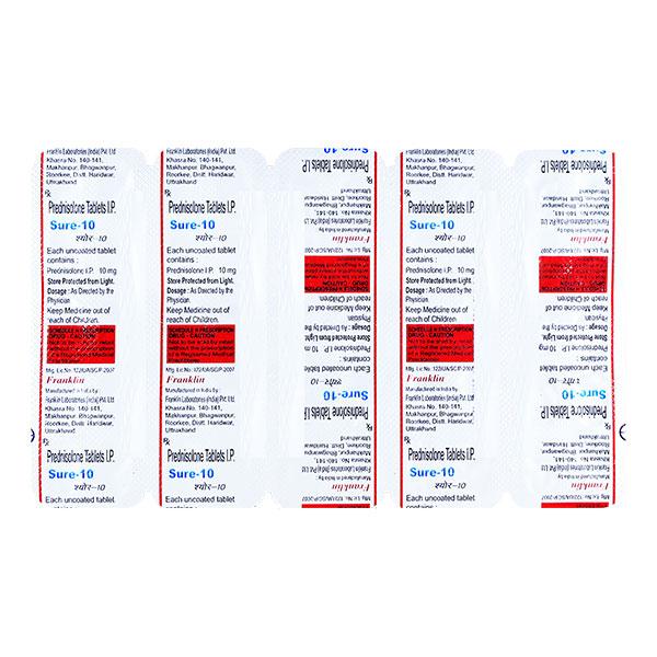 SURE 10 Tablet 10's