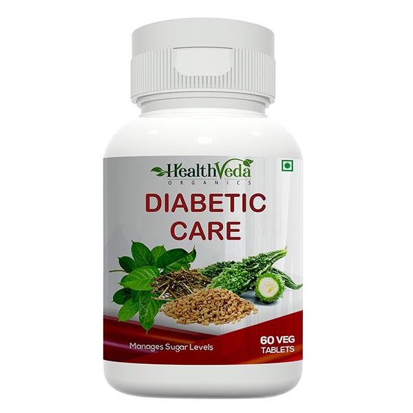 Health Veda Diabetic Care Veg Tablet 60's