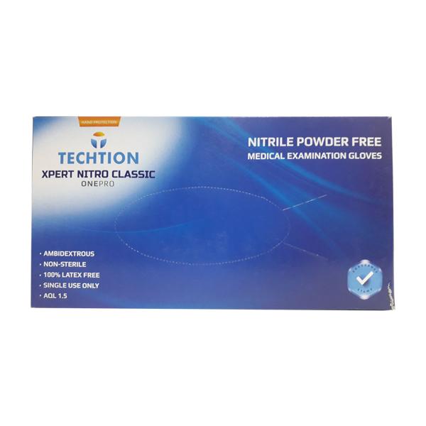 Buy Techtion Xpert Nitro Classic Onepro Nitrile Powderfree Medical ...