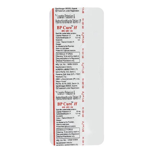 Bp cure H Tablet 10'S