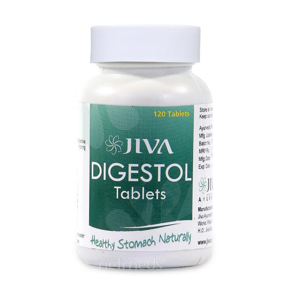 Buy Jiva Ayurveda Digestol Tablet 120's Online at Discounted Price ...