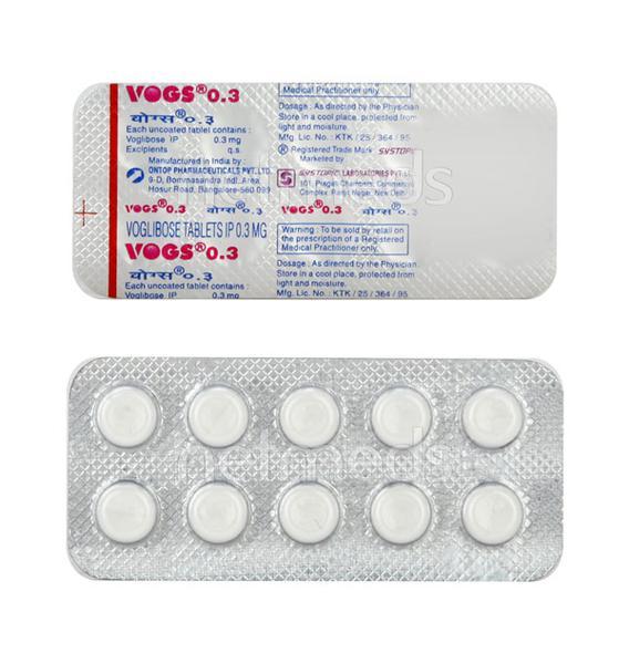 Vogs 0.3mg Tablet 10'S