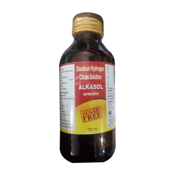 ALKASOL SUGAR FREE Solution 100ml