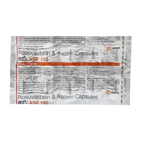 R2 Asp 150mg Capsule 10'S