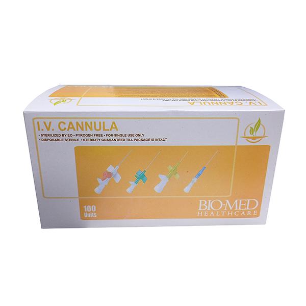 Buy Bio-Neo I.V. Cannula with Needle 24G 100's Online at Discounted ...