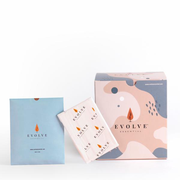 Buy Evolve Essential Sanitary Pads (Heavy Flow) 45's 1's Online at Best Price - Sanitary Napkins