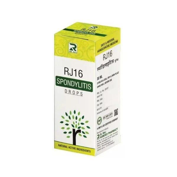 Buy Dr.Raj RJ 16 Spondilitis Drops 30 ml Online at Discounted Price ...