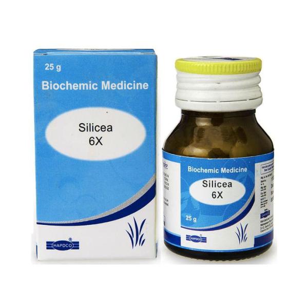 Buy Hapdco Silicea 6X Tablet 25 gm Online at Discounted Price | Netmeds