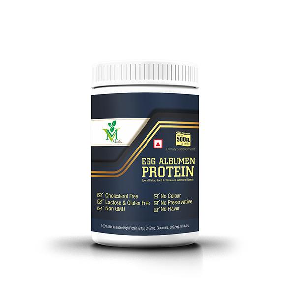 Mint Veda Egg Albumen Protein Powder 500 gm