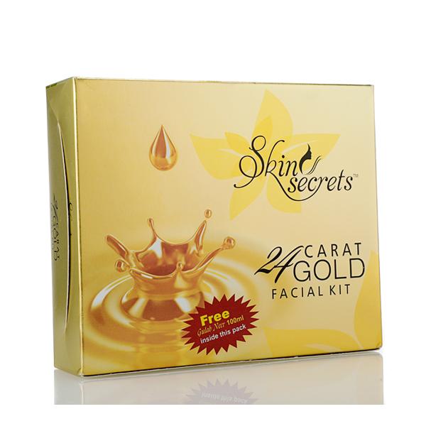 Buy Skin Secrets Facial Kit - 24 Carat Gold 62 gm Online at Discounted ...