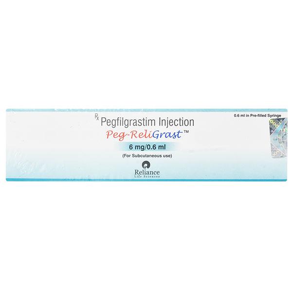 Buy PEG RELIGRAST Prefilled Syringe(Pfs) 0.6ml Online at Upto 25% OFF ...