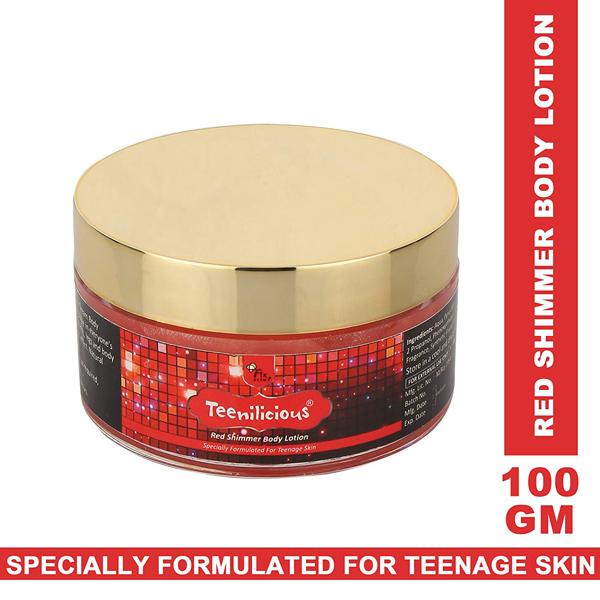 Fixderma Teenilicious Body Lotion - Red Shimmer 100 gm Online at ...