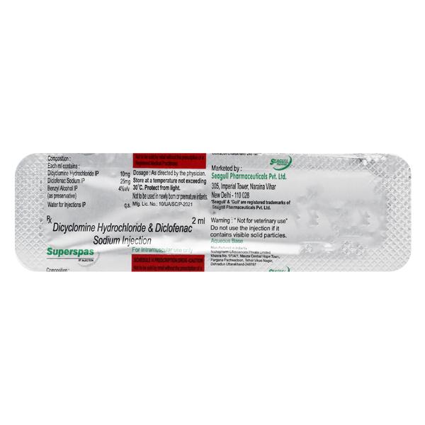 SUPERSPAS RF 2ml Injection 1's