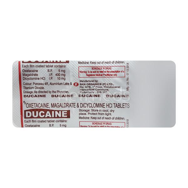 Ducaine Tablet 10'S