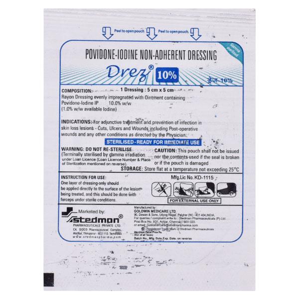 DREZ 10% Ointment 10gm Price, Uses, Side effects, Substitutes | Netmeds