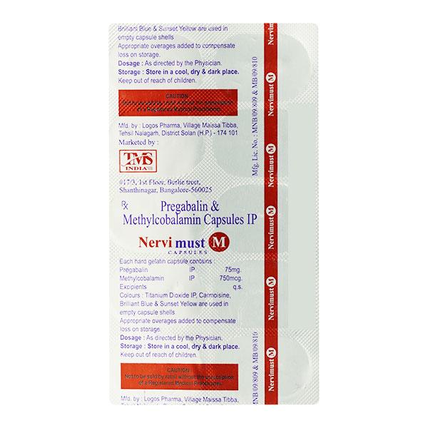 NERVIMUST M Capsule 10's
