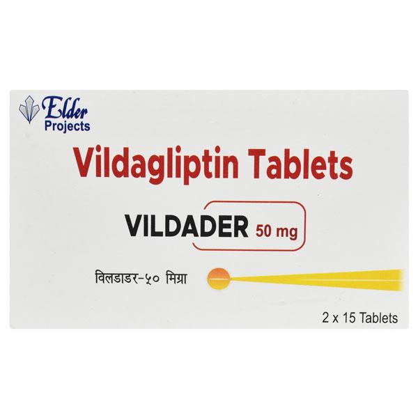 VILDADER 50 Tablet 15's