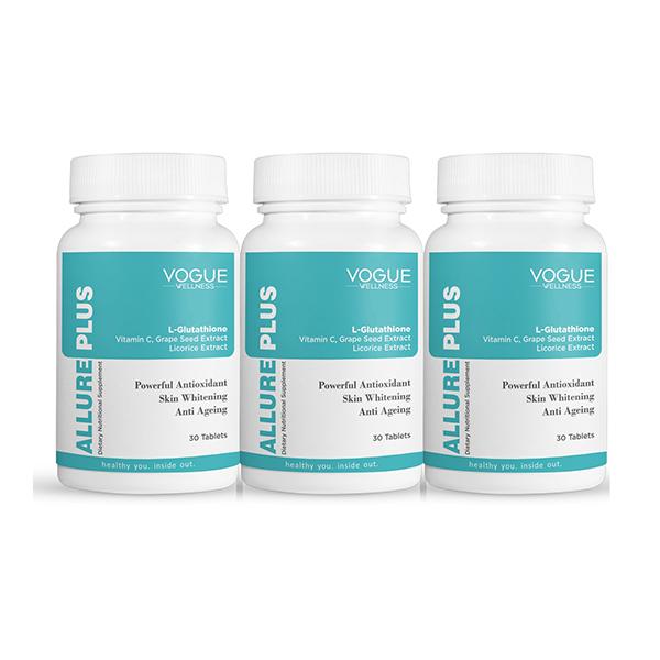 Buy Vogue Wellness Allure Plus Tablet (Pack of 3 x 30's) Online at ...