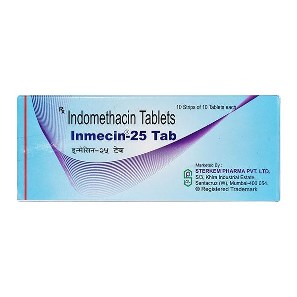 Buy INMECIN 25mg Tablet 10's Online at Upto 25% OFF | Netmeds