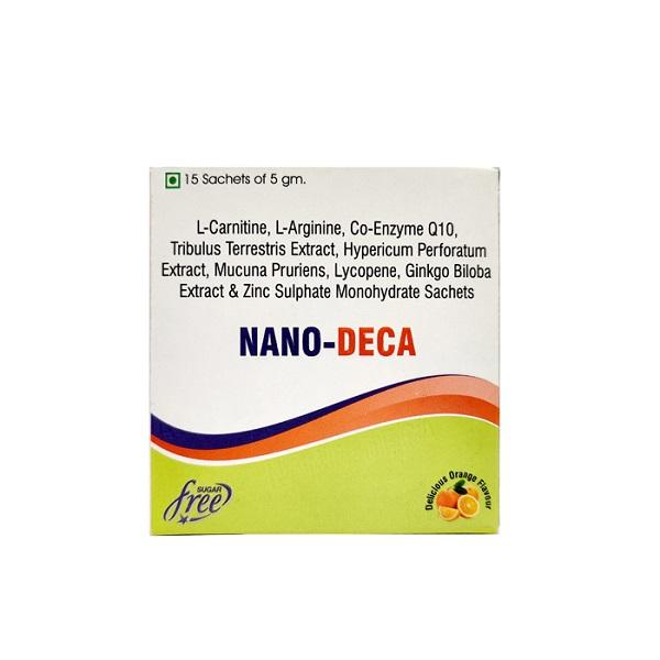 Nano-Deca Dietary Supplement 5 mg Powder 15's Online at Discounted ...