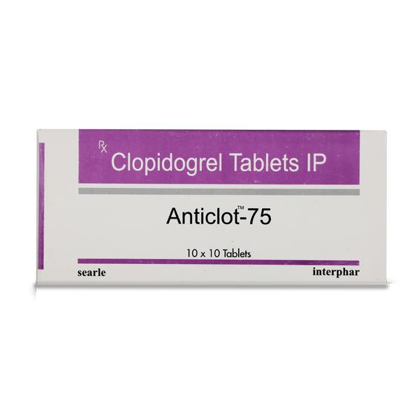 ANTICLOT 75mg Tablet 10's