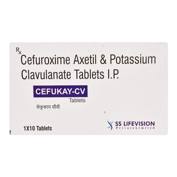 CEFUKAY CV Tablet 10's : Price, Uses, Side Effects | Netmeds