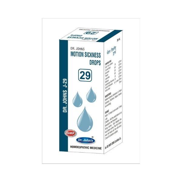 Buy Dr.John's J 29 Motion Sickness Drops 30 ml Online at Discounted ...