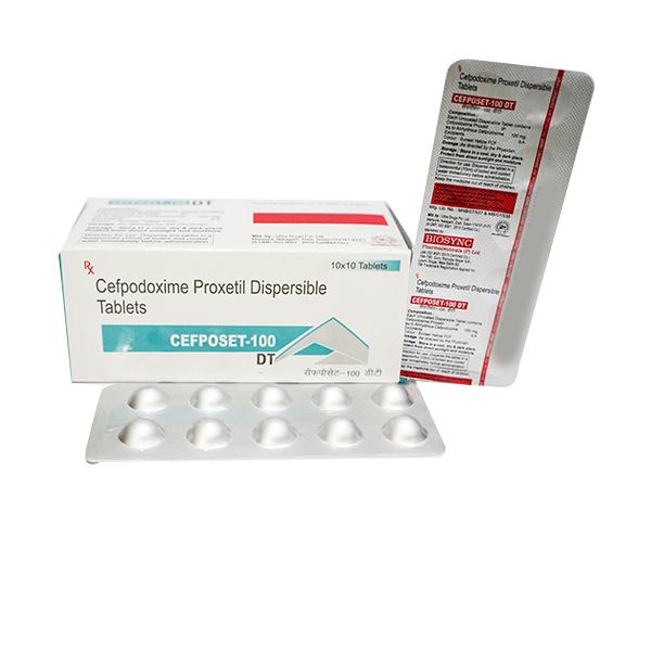 CEFPOSET DT 100 Tablet 10's Price, Uses, Side effects, Substitutes ...