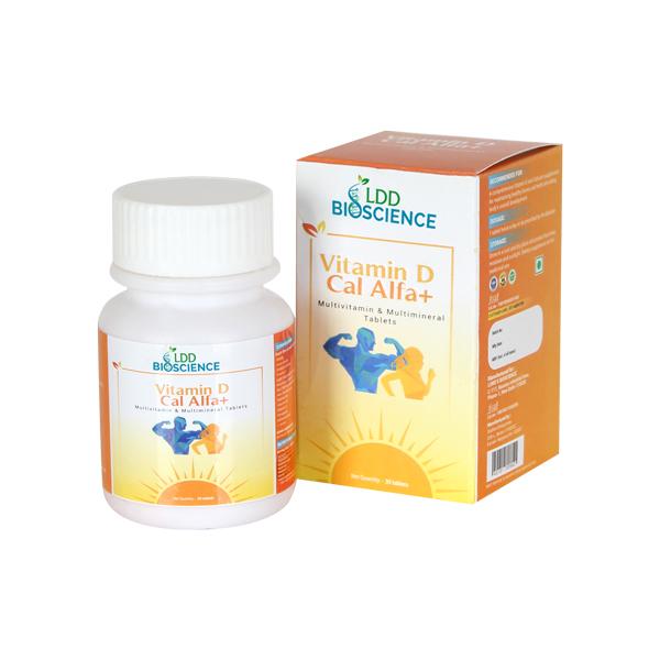 Buy LDD Bioscience Vitamin D Cal Alfa+ Tablet 30's Online at Discounted ...