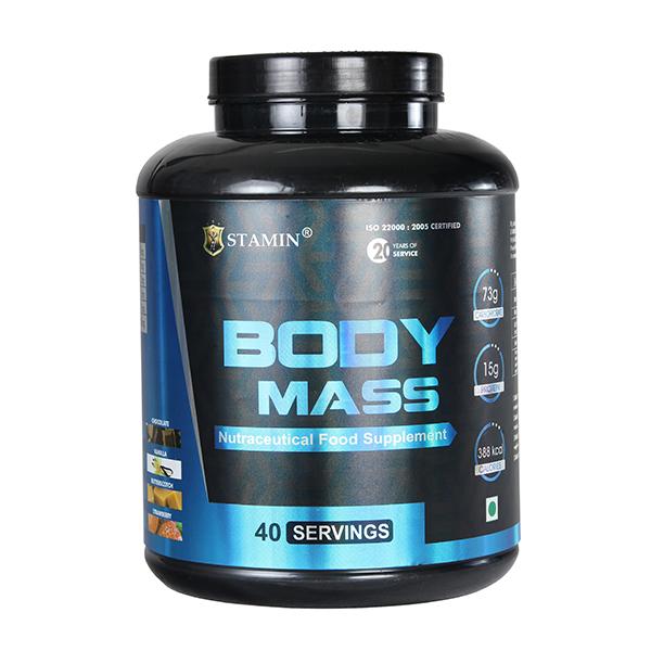 Stamin Body Mass Weight Gain Powder - Chocolate Flavour 2 kg Online at ...