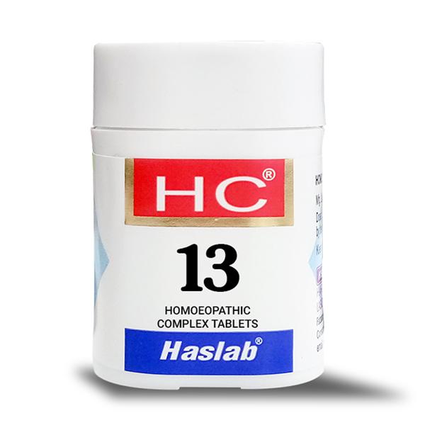 Buy Haslab HC 13 (Homeopathic Complex) Tablet 20 gm Online at ...