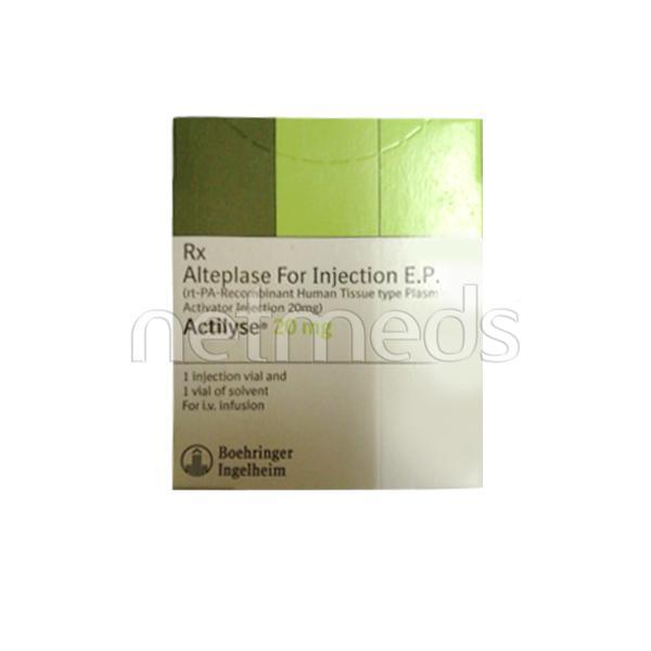 Actilyse 20mg Injection 20ml