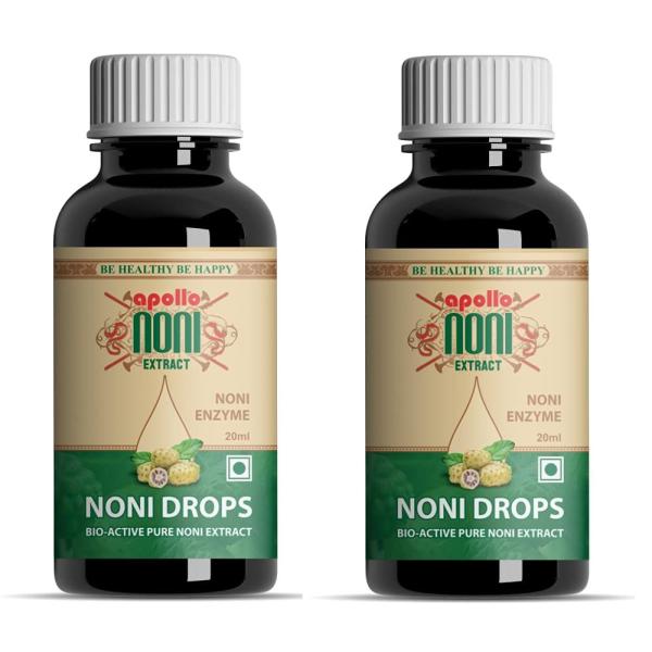 Apollo Noni Extract Drops (Pack of 2 x 20 ml) 1's Online at Best Price ...