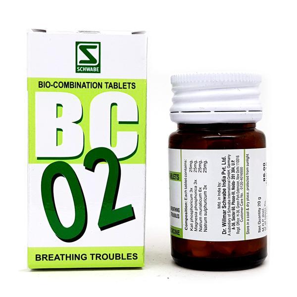 Dr.Willmar Schwabe BC 02 Tablet 20 gm Online at Discounted Price | Netmeds