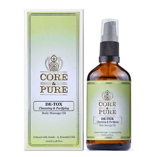 Core & Pure De-Tox Body Massage Oil 100 ml Online at Best Price ...