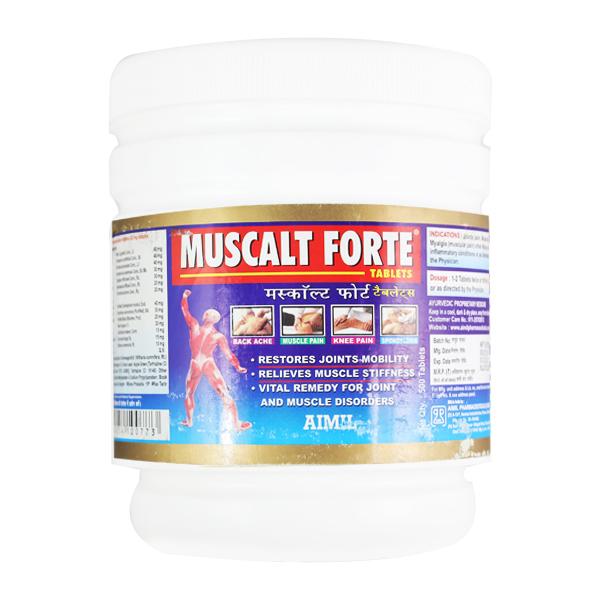 Aimil Muscalt Forte Tablet 500's Online at Discounted Price | Netmeds
