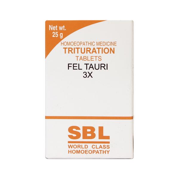 Buy SBL Fel Tauri 3X Tablet 25 gm Online at Discounted Price | Netmeds