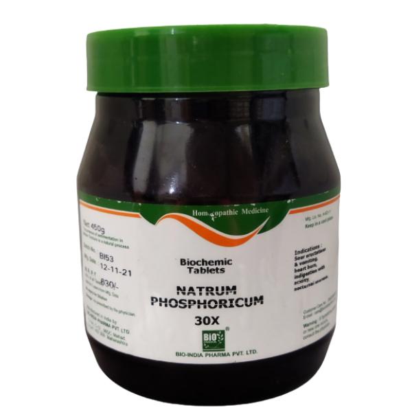 Bio-India's Biochemic Tablet - Natrum Phosphoricum 30X 450 gm Online at ...