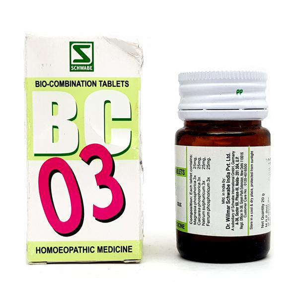Dr.Willmar Schwabe BC 03 Tablet 20 gm Online at Discounted Price | Netmeds
